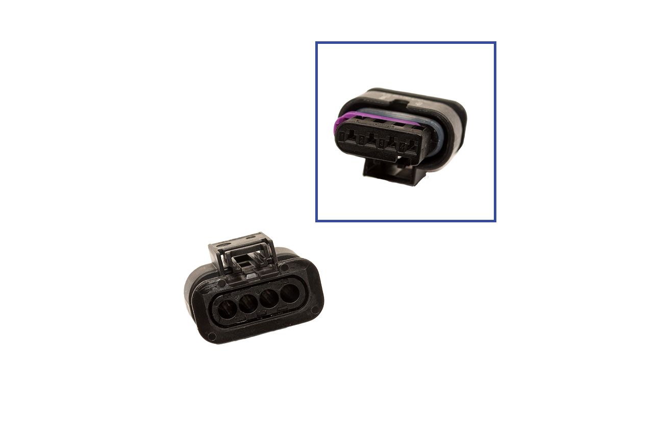 4 poliges Steckergehäuse 4H0 973 704 Reparatursatz VW Audi Seat Skoda ...